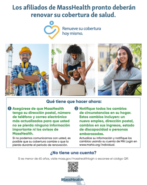 MassHealth Clients Must Re-Enroll to Keep Coverage | CHP Berkshires